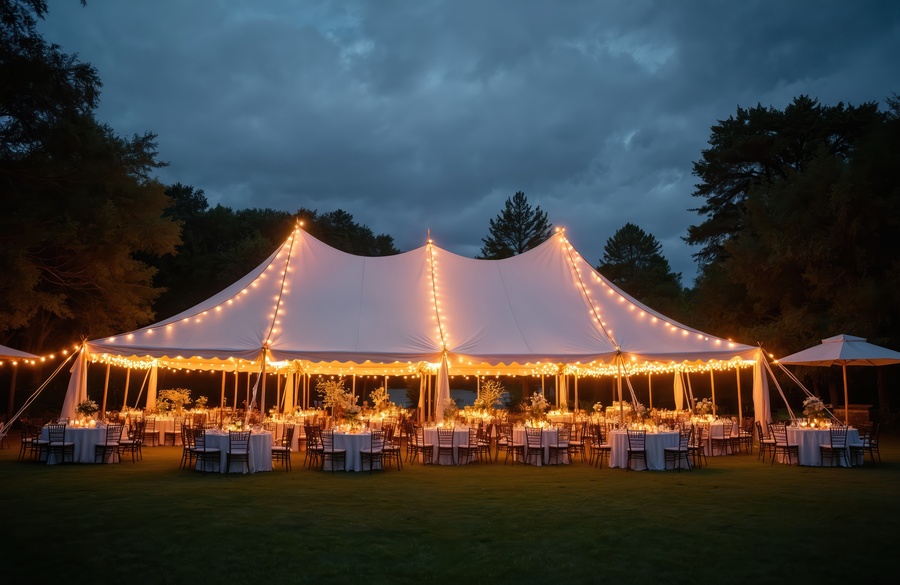Top 5 Tent Styles for Outdoor Events in Hollywood